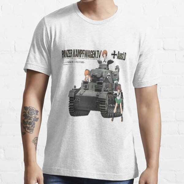 "PANZER KAMPFWAGEN IV AUSF F. D" T-shirt for Sale by ColonelSanders ...