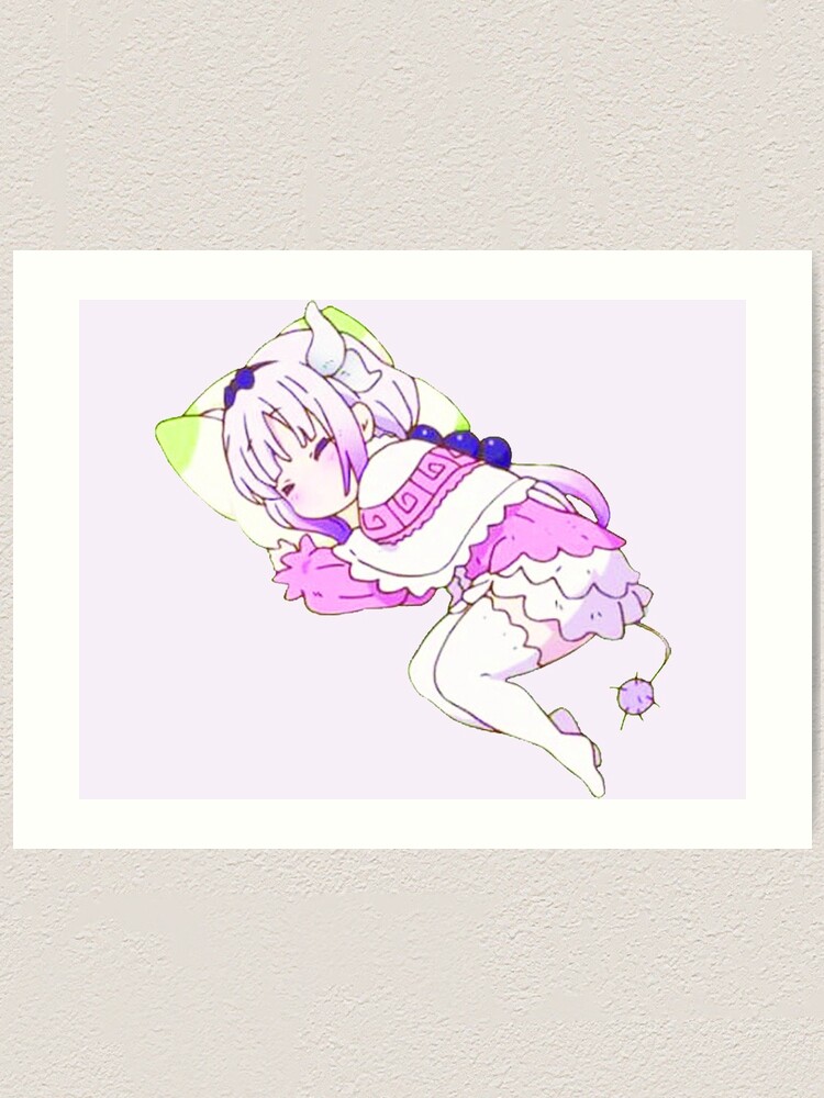 "Miss Kobayashi's Dragon Maid Kanna Kamui Full Body (Sleeping)" Art ...