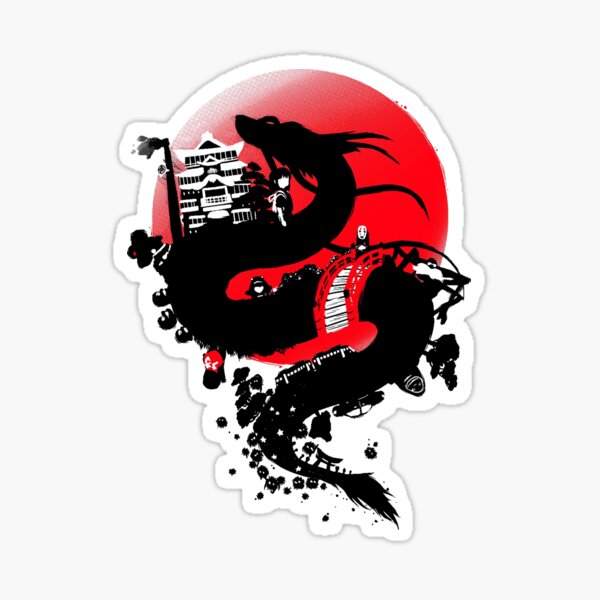 "Rising Sun Collage" Sticker for Sale by MisoraA | Redbubble