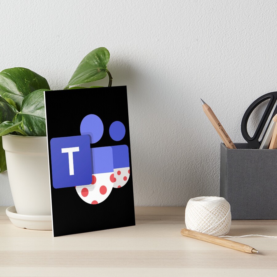 "Microsoft Teams IRL at Home" Art Board Print by spitfirev101 | Redbubble