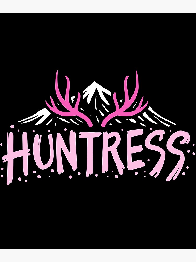"Huntress Hunting" Poster for Sale by Mealla | Redbubble