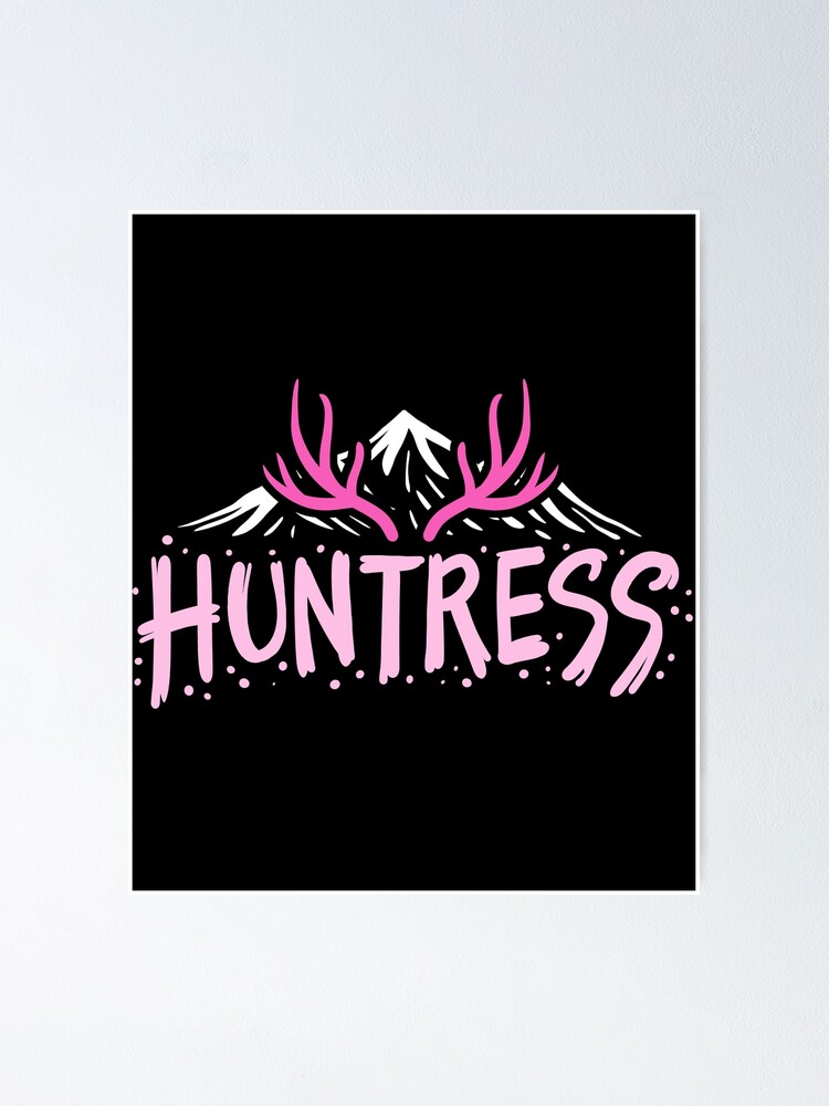 "Huntress Hunting" Poster for Sale by Mealla | Redbubble