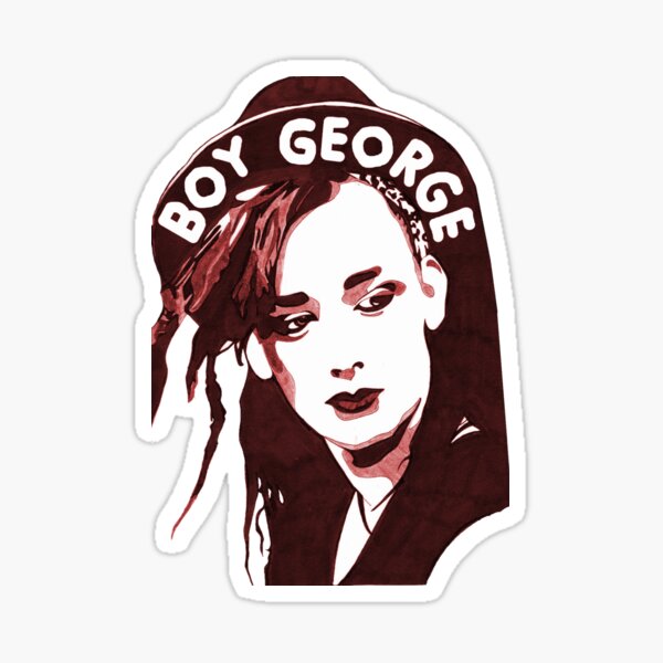 Boy George Stickers | Redbubble