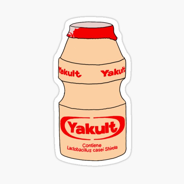 Pegatina «Ilustración de Yakult» de Smith9615 | Redbubble
