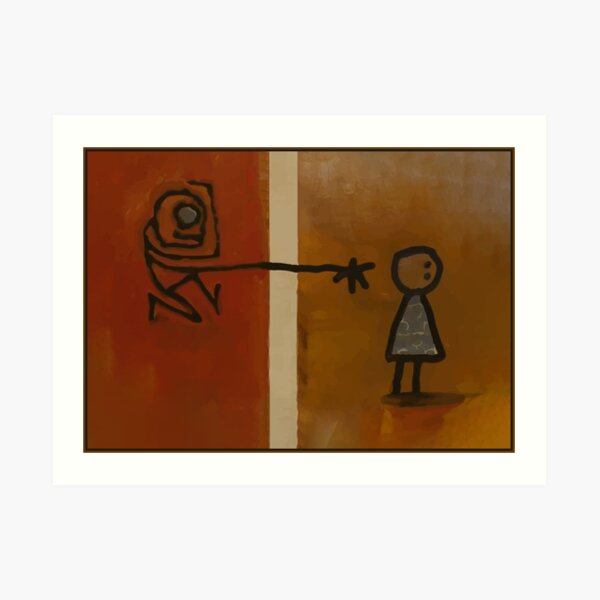 "Ongo Gablogian the Art Collector masterpiece" Art Print by capicola ...