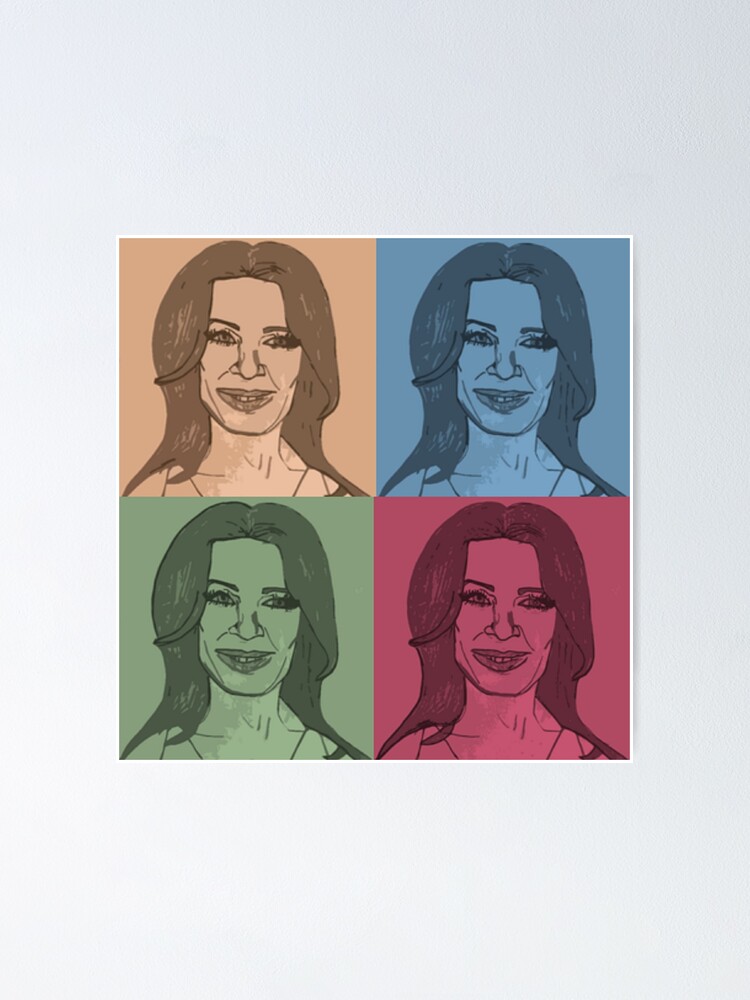 "Lisa Vanderpump design" Poster by hopesstuff | Redbubble
