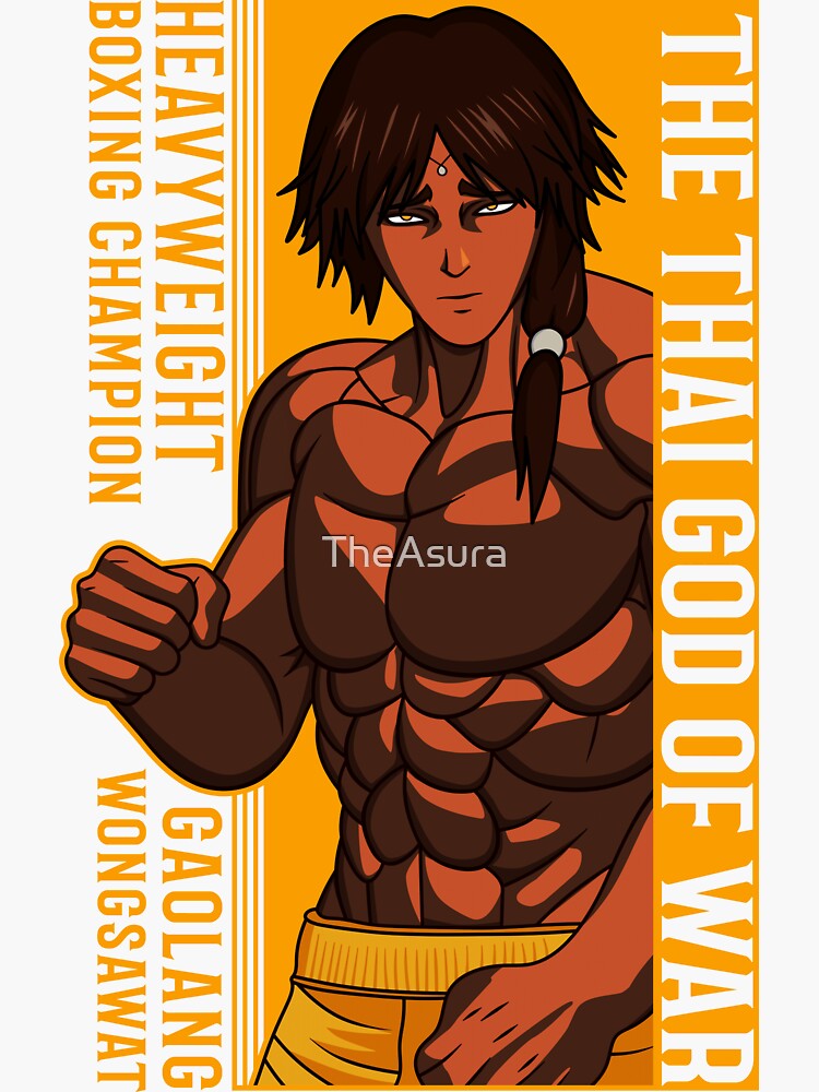 Sticker « Champion Gaolang Wongsawat | KENGAN - ASHURA OMEGA | Manga ...