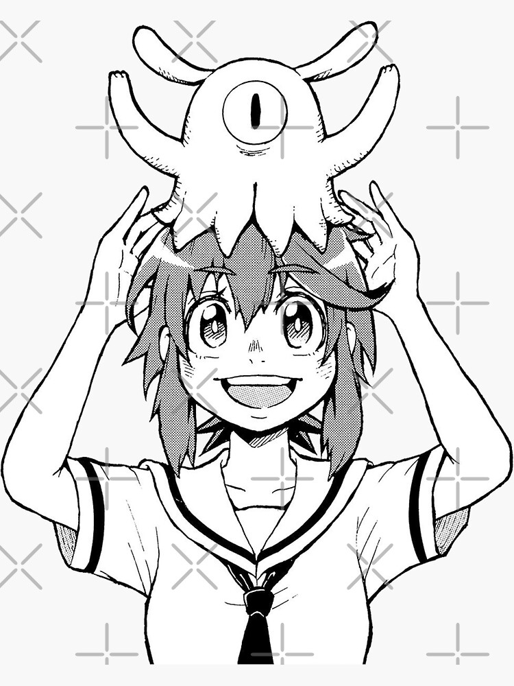 "Ruru & Magu-chan" Sticker for Sale by SquigglyCoconut | Redbubble