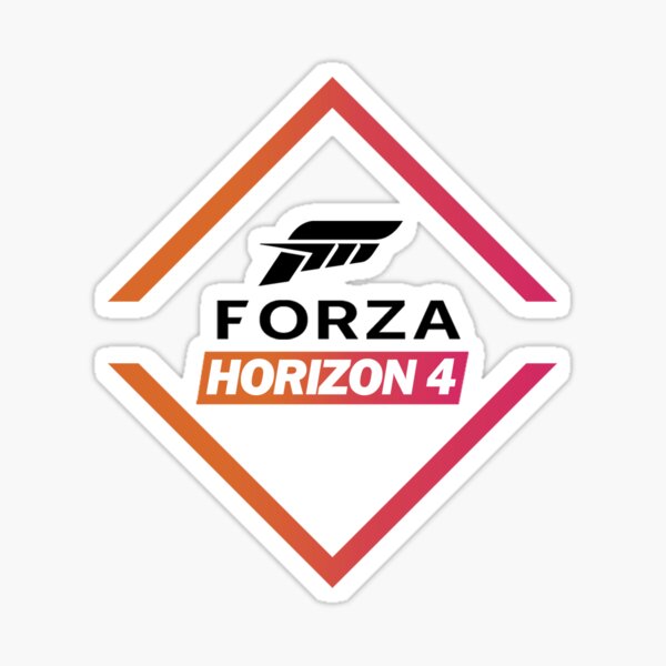 "Forza Horizon 4 - Black" Sticker for Sale by HeartCanvas | Redbubble