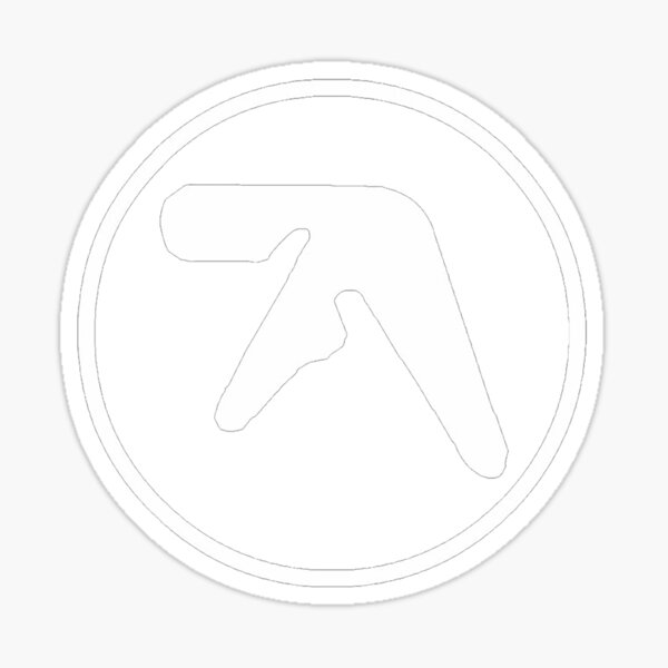 Aphex Twin Logo Stickers | Redbubble