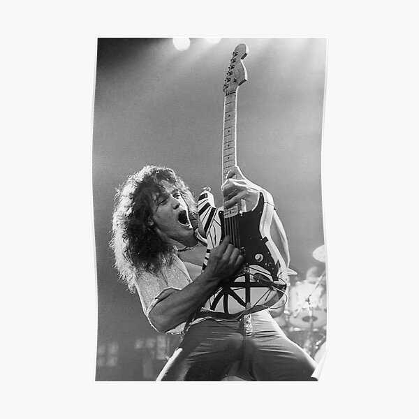 Eddie Van Halen Posters | Redbubble