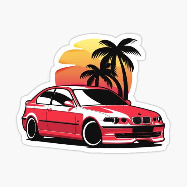 Sticker: E46 | Redbubble
