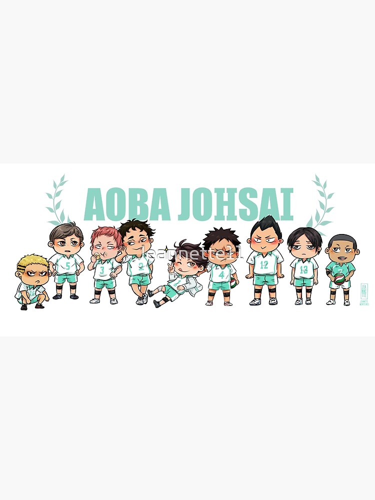 "Aoba Johsai Chibis" Poster von Jeannette11 | Redbubble