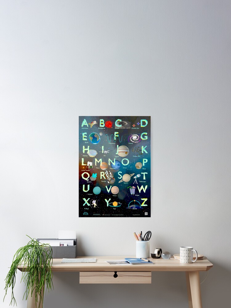 "The Alex Astronaut ABC - Alphabet Poster" Poster for Sale by ...
