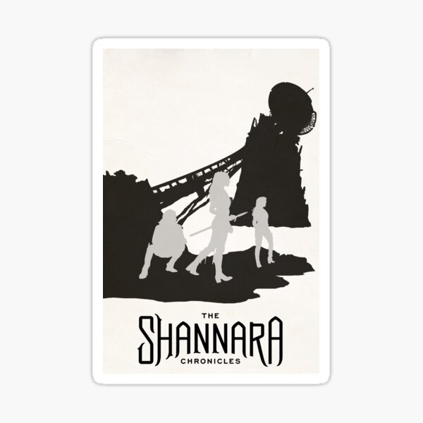"Shannara Chronicles Minimalistic" Sticker by SanneLiR | Redbubble