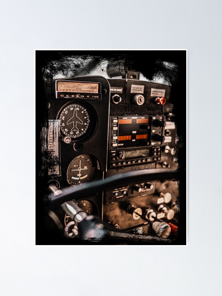 "Airplane Cockpit" Poster by AeroAstro | Redbubble
