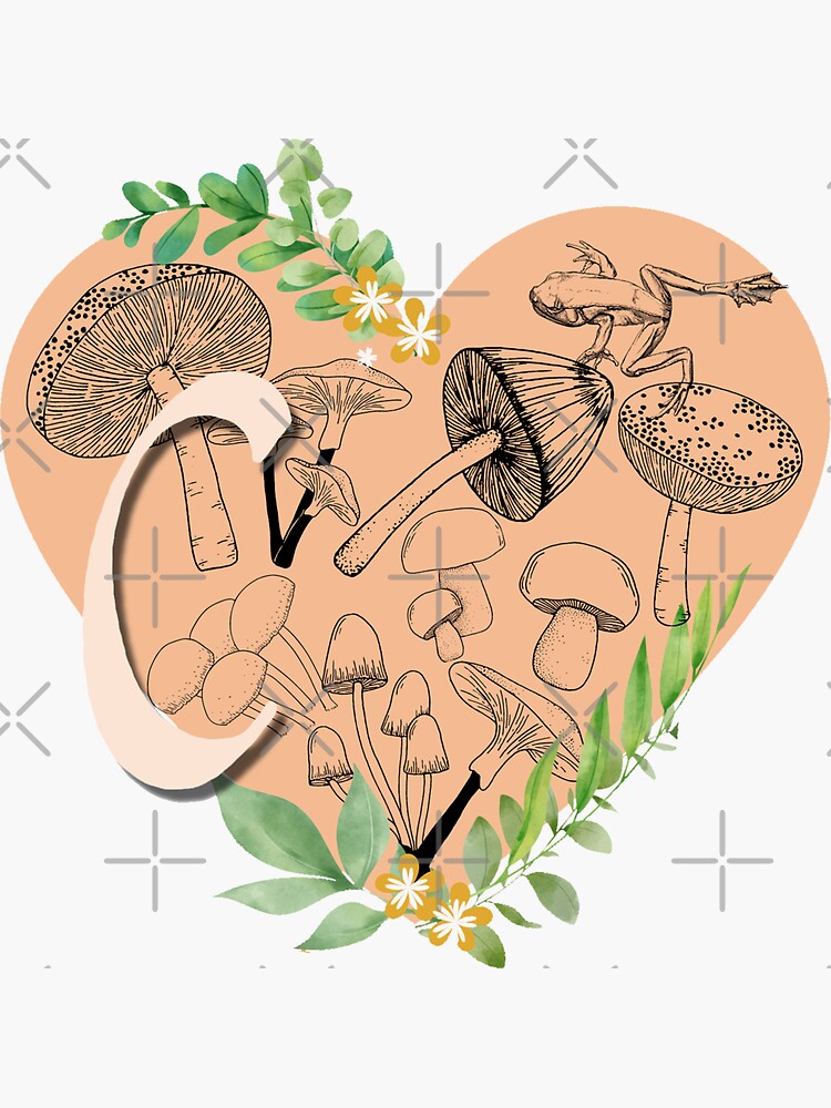 "Cottagecore Aesthetic Letter C Monogram " Sticker by kestrada2906 ...