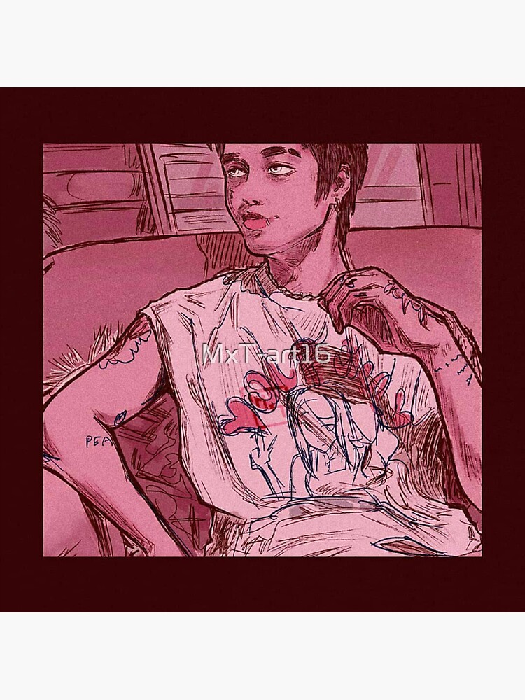 "Bloo from mkit rain" Sticker by MxT-art16 | Redbubble