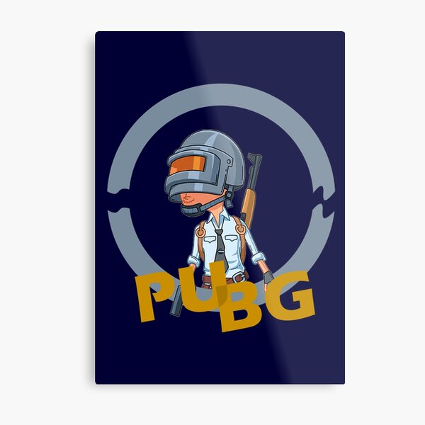 Lámina metálica «PUBG Special Maskot Nueva versión de dibujos animados ...