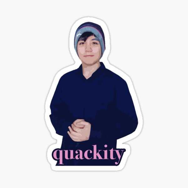 "QuackityHQ" Sticker for Sale by tunedesign | Redbubble