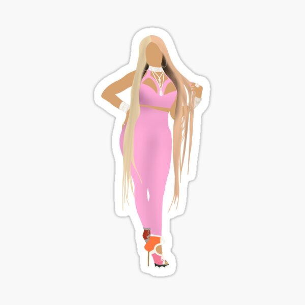 "Nicki Minaj" Sticker for Sale by Victoriacai | Redbubble