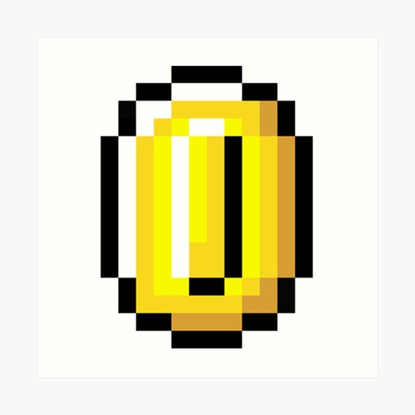 "8-Bit Retro Coin" Art Print for Sale by karkeltay | Redbubble