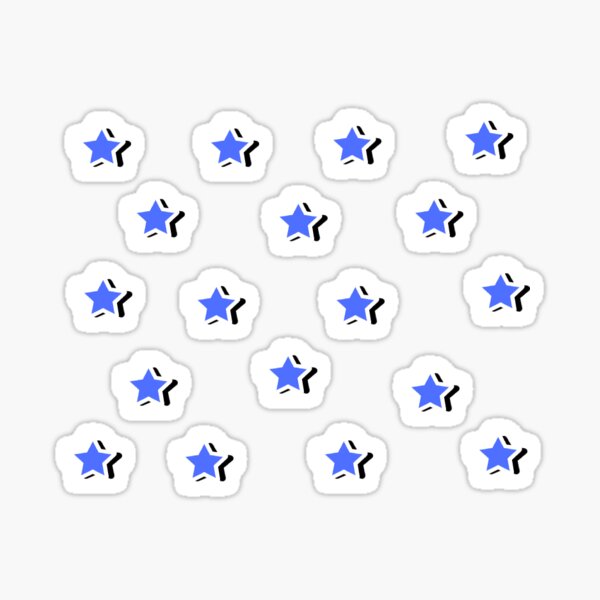 " blue vsco stars stars " Sticker for Sale by Gargikapa | Redbubble
