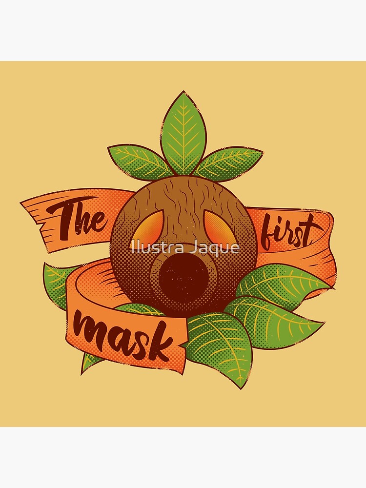 "The first mask" Poster for Sale by jaquemdesign | Redbubble