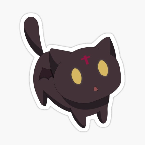 "Chomusuke (Megumin Cat)" Sticker for Sale by Kura97 | Redbubble