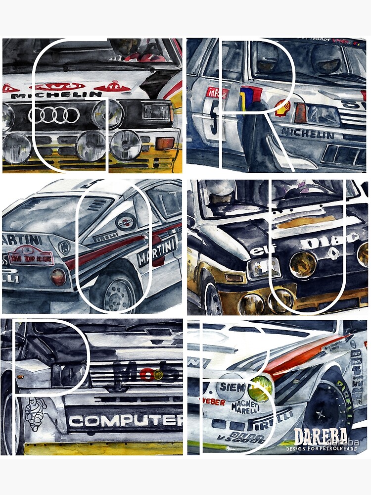 "Rally group B" Poster for Sale by dareba | Redbubble