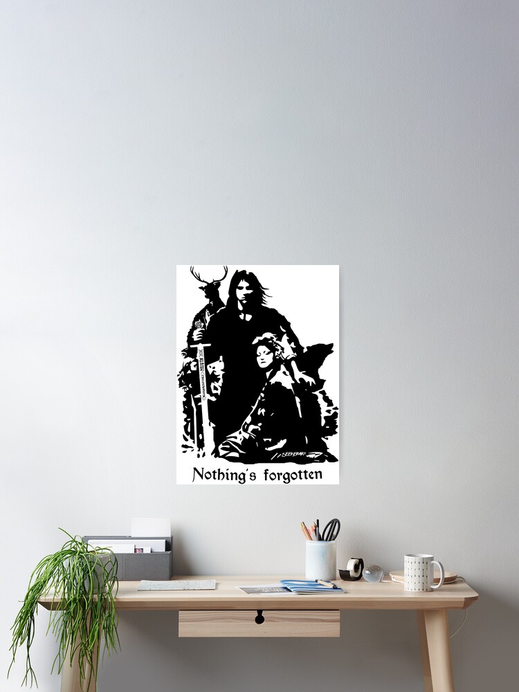"Nothing's Forgotten Robin of Sherwood" Poster for Sale by SeekerArt ...