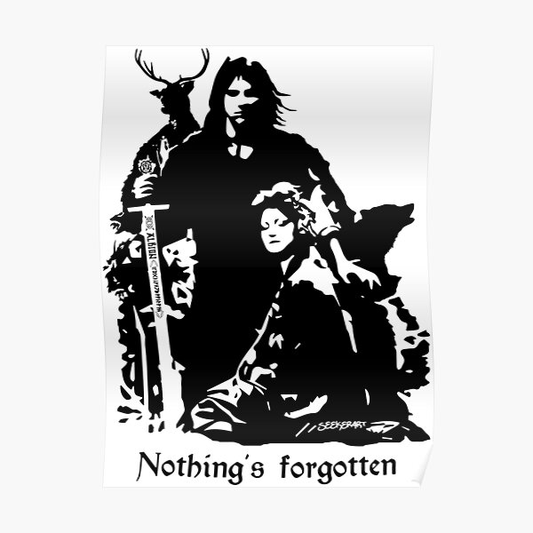 "Nothing's Forgotten Robin of Sherwood" Poster for Sale by SeekerArt ...