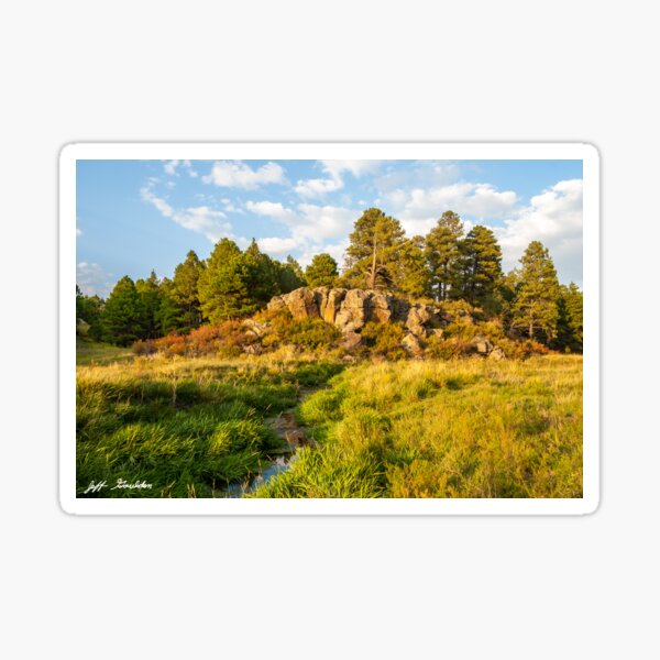 "Kaibab Limestone Formation Along the Rio de Flag" Sticker by ...