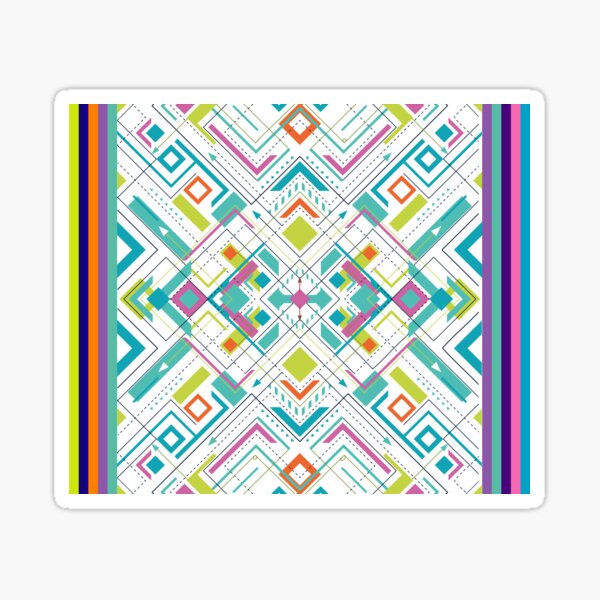 "Colorful Frills Style Artist Palette Cool Patterns Design Model ...