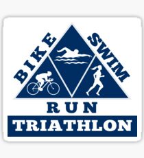Triathlon: Stickers | Redbubble
