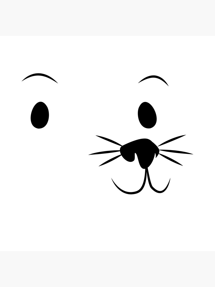 "Simple mouse face " Poster by LL-Bliss | Redbubble
