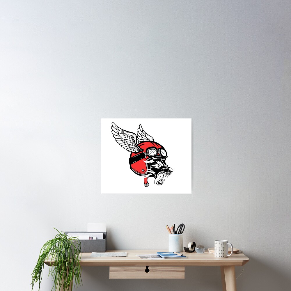 "RIP motorcycle " Poster for Sale by AtyourownRisk | Redbubble