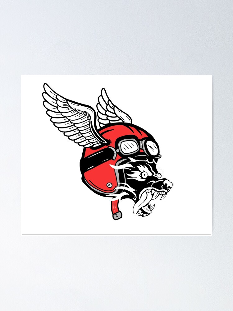 "RIP motorcycle " Poster for Sale by AtyourownRisk | Redbubble