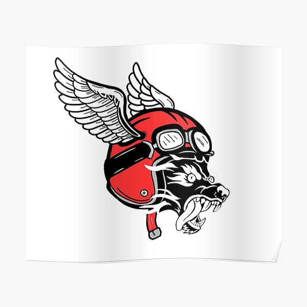 "RIP motorcycle " Poster for Sale by AtyourownRisk | Redbubble