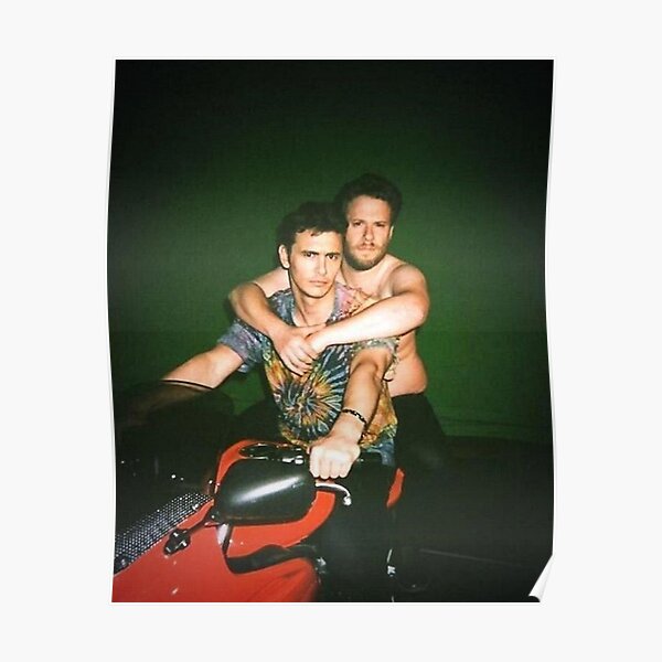 "seth rogen and james franco" Poster for Sale by beevense | Redbubble