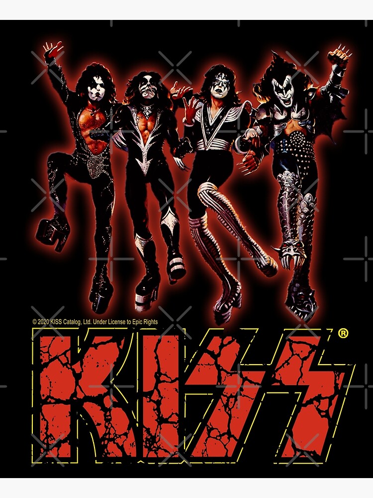 KISS Band Premium Matte Vertical Poster