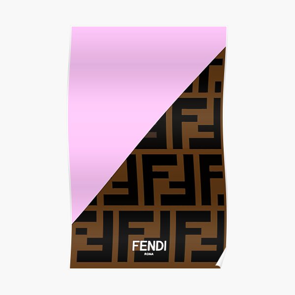 Fendi Collage Posters | Redbubble