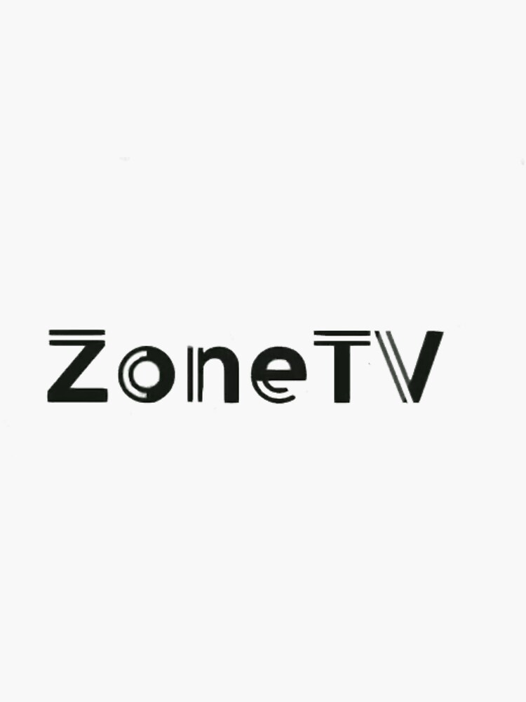 "Zone TV" Sticker by KollideOfScopez | Redbubble