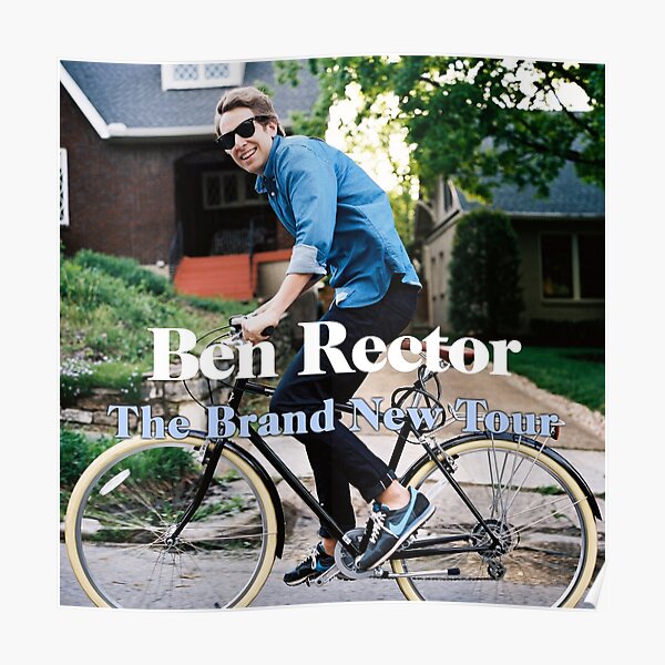 "HITS BEN RECTOR THE BRAND NEW LIVE 2016 ESTR01" Poster for Sale by ...