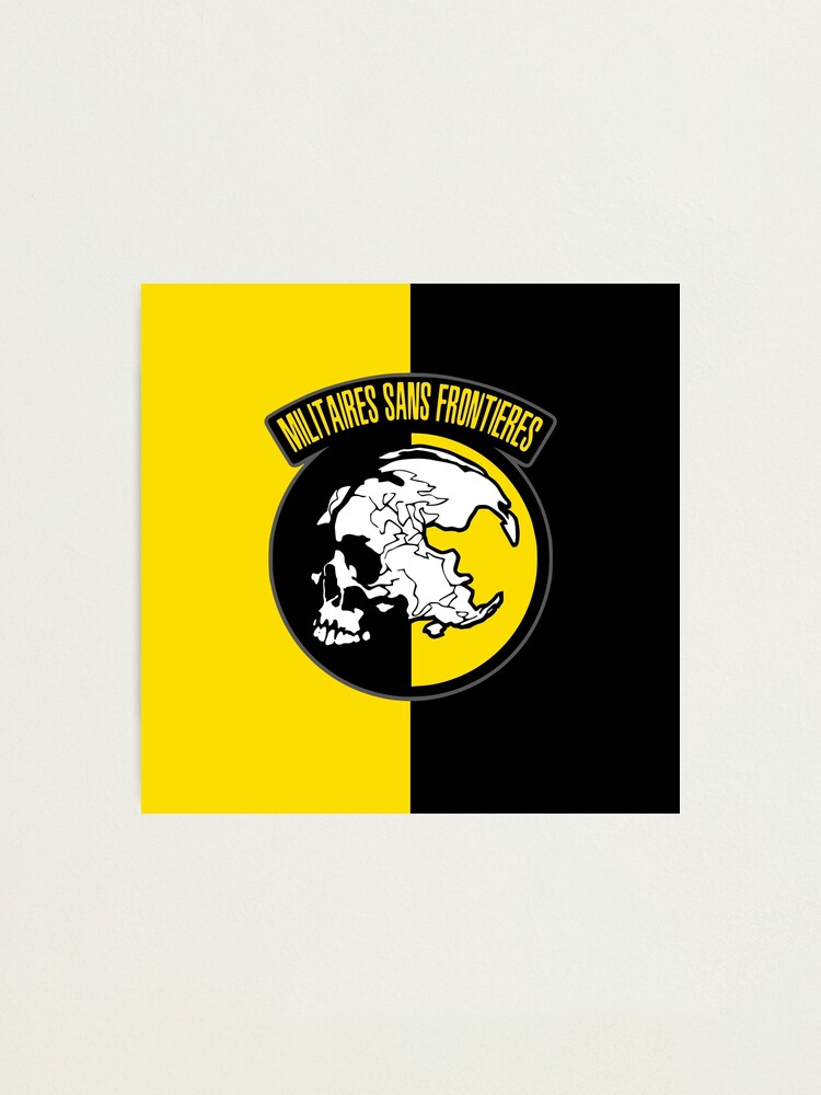 "MGS - Militaires Sans Frontieres Logo" Photographic Print by Mal4kai ...