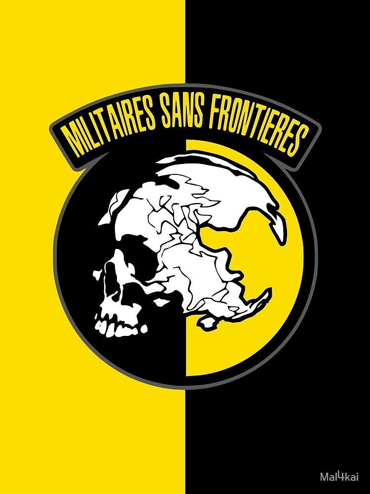 "MGS - Militaires Sans Frontieres Logo" Scarf by Mal4kai | Redbubble