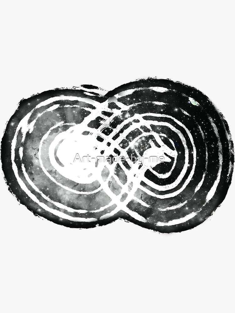 "Infinity 8" Sticker for Sale by Art-made-by-me | Redbubble