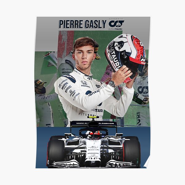 Posters sur le thème Pierre Gasly | Redbubble