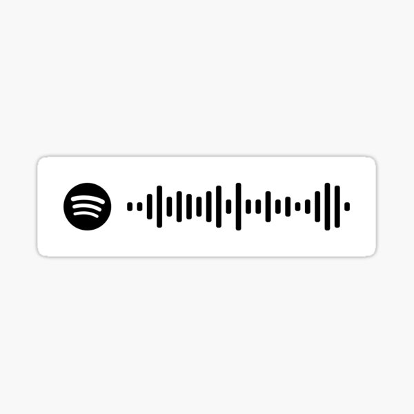 Coldplay Spotify Code Stickers | Redbubble