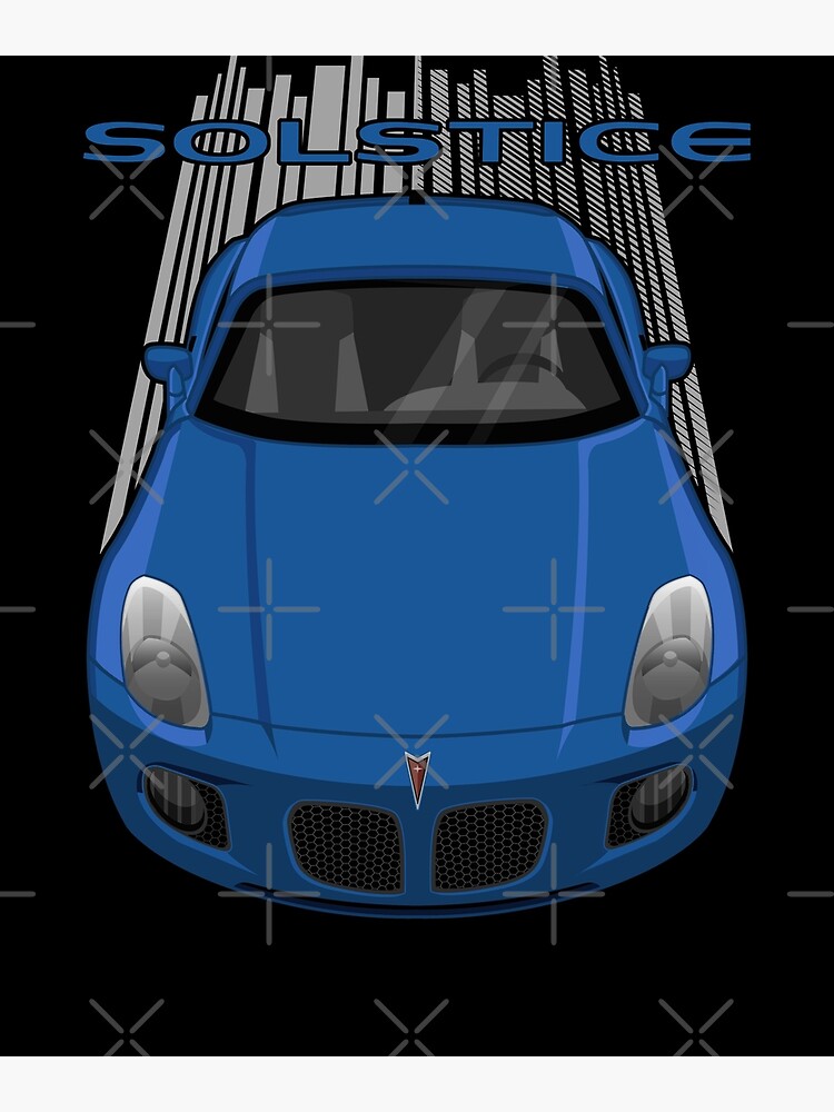 Pontiac Solstice GXP Coupe - Blue Premium Matte Vertical Poster sold by ...